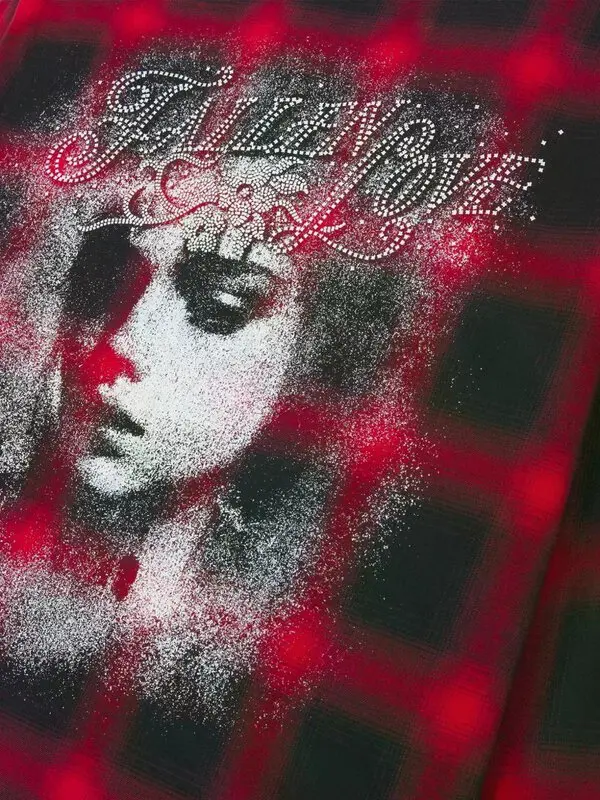 IUTER Fallen Love Checked Shirt