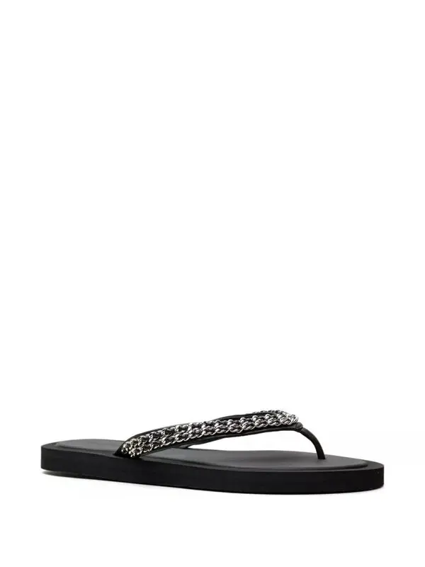 Tory Burch Kira Chain-link Flip-flops