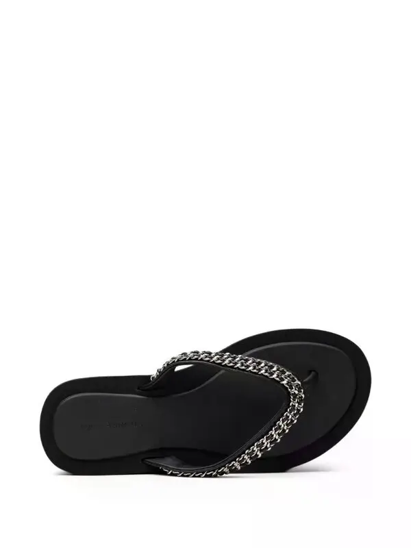 Tory Burch Kira Chain-link Flip-flops