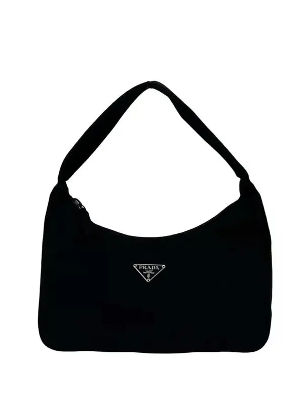 Prada 2000-2013 Tessuto Handbag - Black