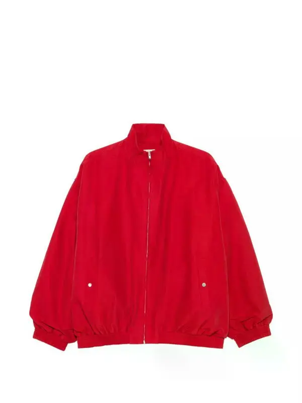 LAMRONS Oversized Zip-up Bomber Jacket