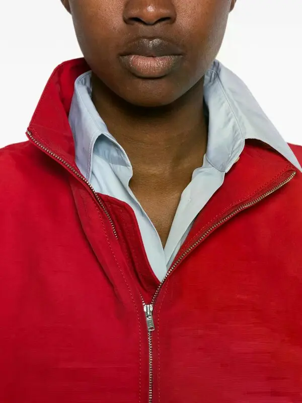 LAMRONS Oversized Zip-up Bomber Jacket