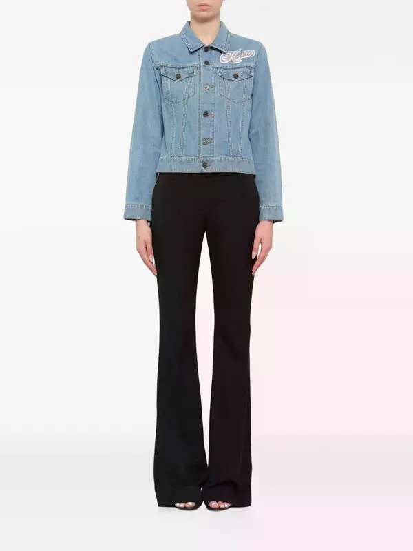 Kenzo Logo-patch Denim Jacket