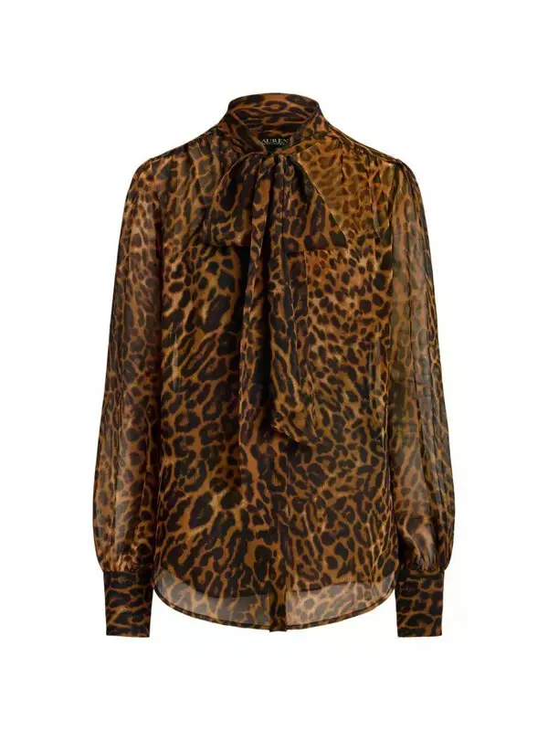 Ralph Lauren Leopard-pattern Blouse