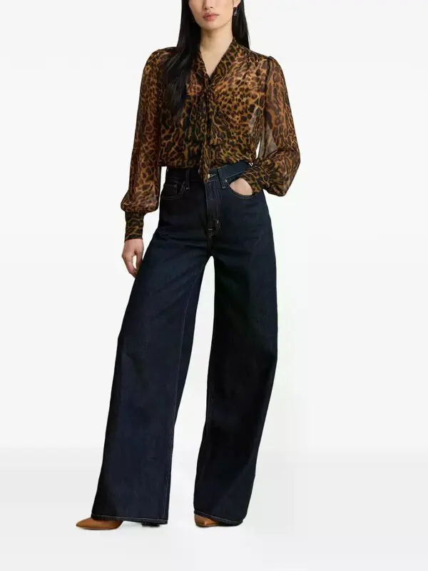 Ralph Lauren Leopard-pattern Blouse