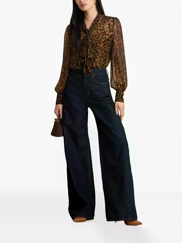 Ralph Lauren Leopard-pattern Blouse