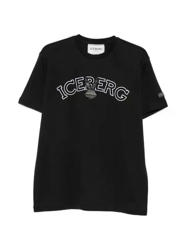 Iceberg Logo-patch T-shirt
