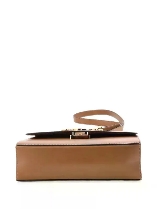 Gucci Zumi Flap Leather Small Shoulder Bag