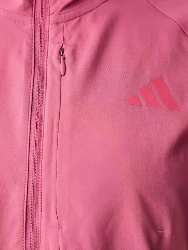 Adidas Hooded Logo-print Jacket