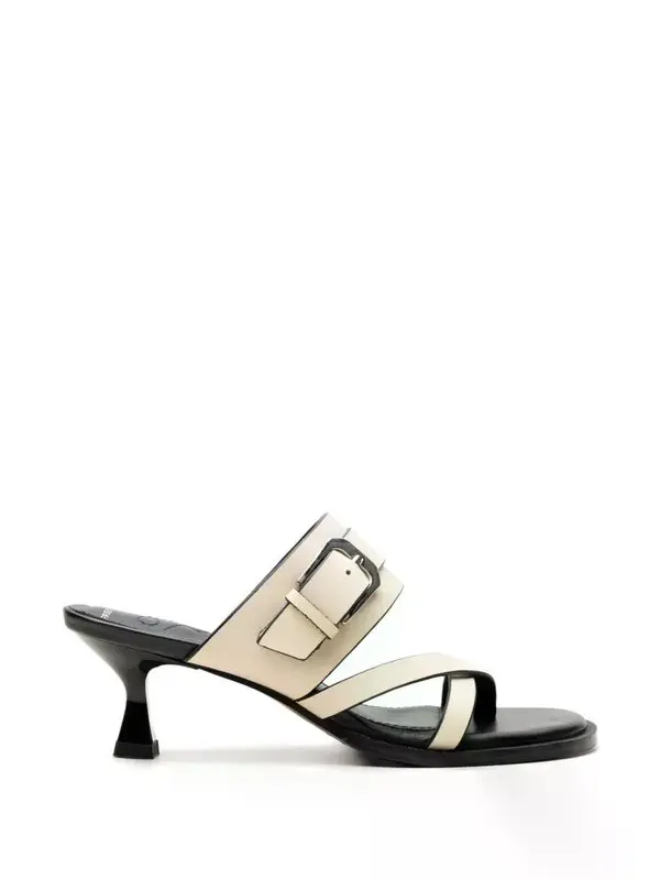 Free People Buckle-detail Leather Sandals