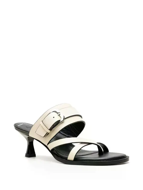 Free People Buckle-detail Leather Sandals