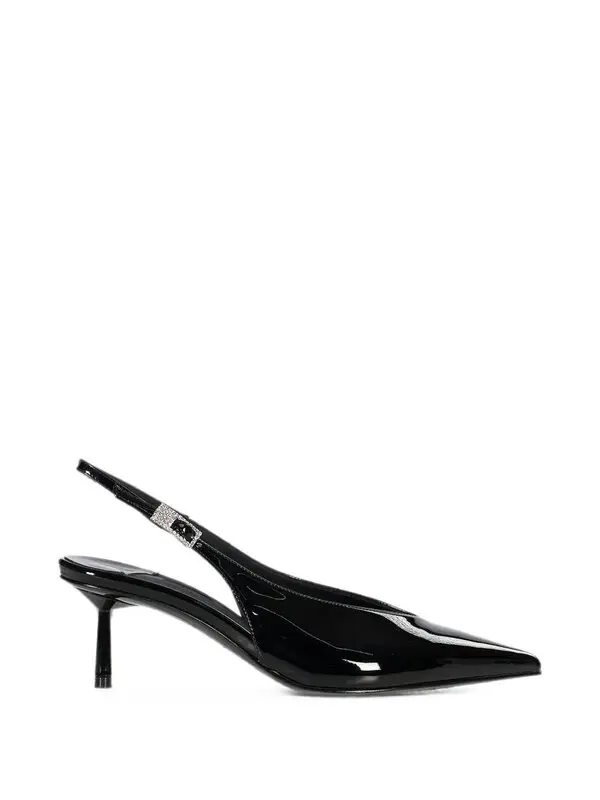 LE SILLA Embellished-buckle Slingback Pumps