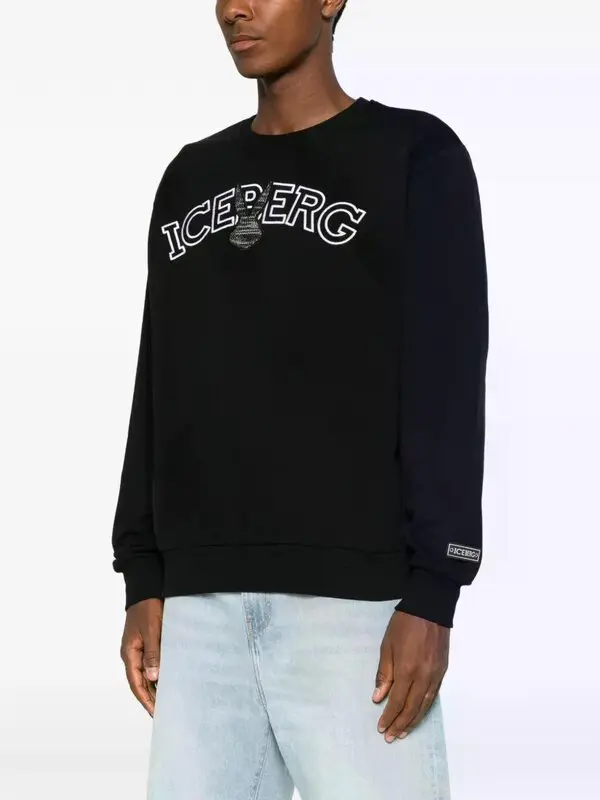 Iceberg Logo-embroidered Sweatshirt