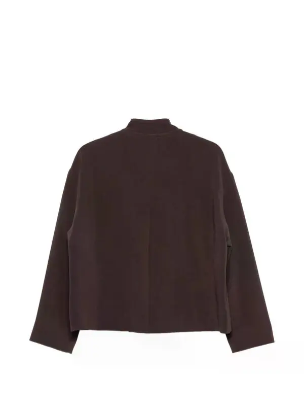 Alberto Biani Button-fastening Flap-pocket Jacket - Brown