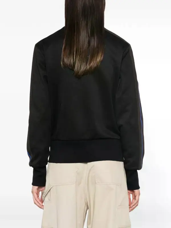 WALES BONNER Side-stripe Zip-up Sweatshirt