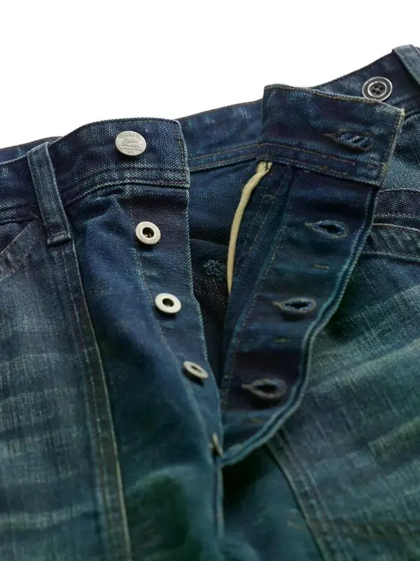 Ralph Lauren Patchwork Cotton Jeans