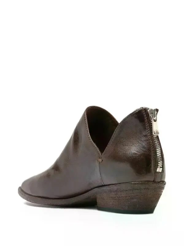 Officine Creative Noelie Dd 106 Leather Ankle Boots