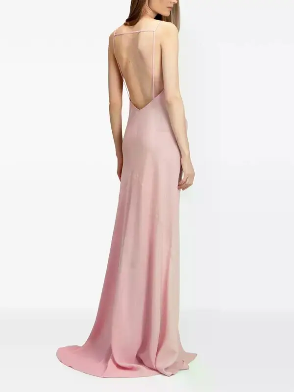 THE ARKOW Laura Open-back Maxi Dress