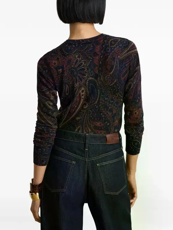 Ralph Lauren Paisley-print Sweater
