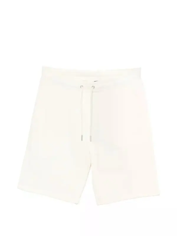 Karl Lagerfeld Logo-embossed Drawstring Shorts - Neutrals