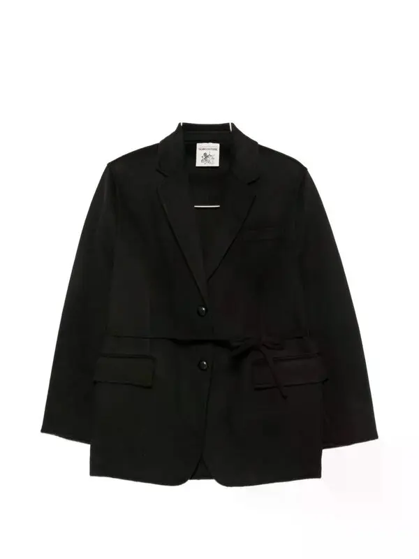 SEMICOUTURE Belted Wool Coat
