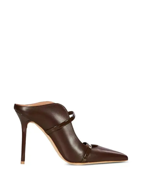 MALONE SOULIERS Maureen Double-strap Pumps - Brown