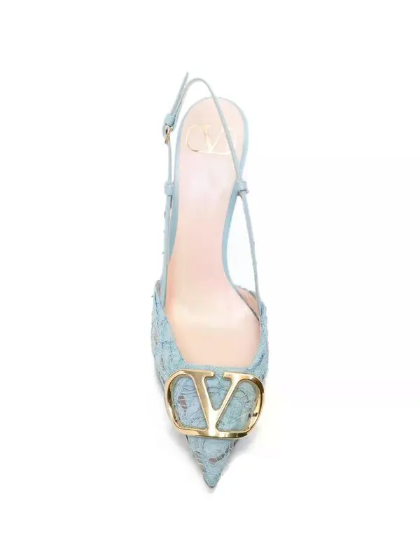Valentino Garavani Lace-detail Pumps