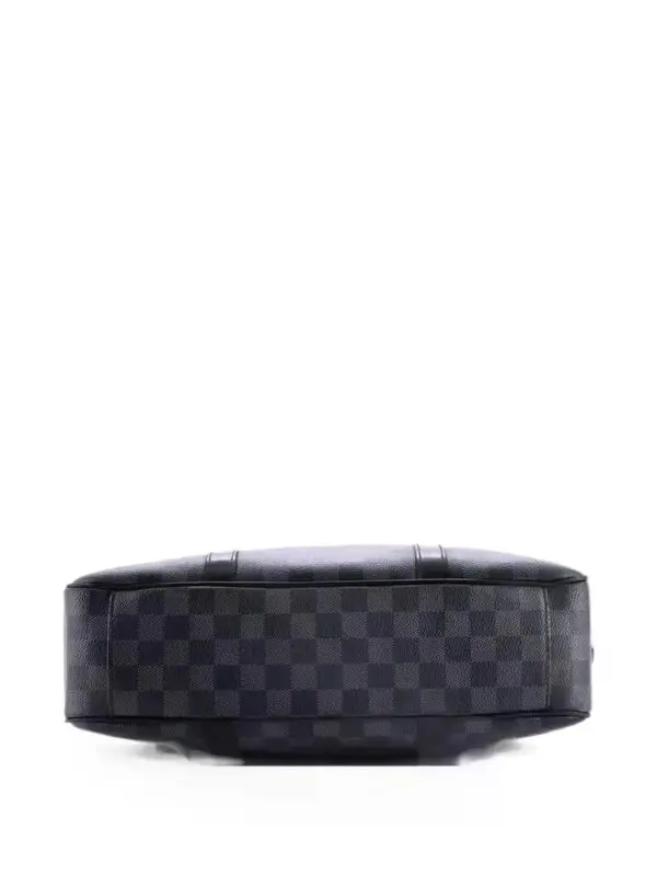 LOUIS VUITTON Tadao Handbag Damier Graphite Pm Tote Bag - Black