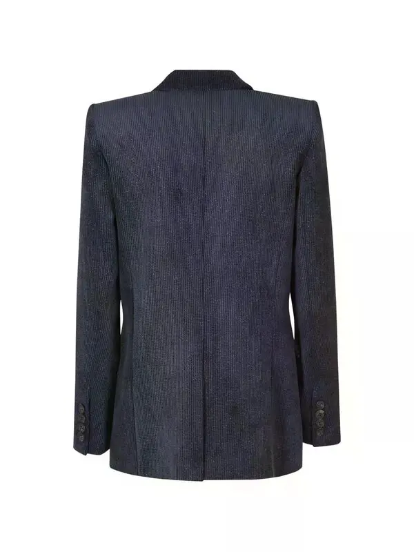 ERMANNO FIRENZE Glitter-effect Corduroy Jacket