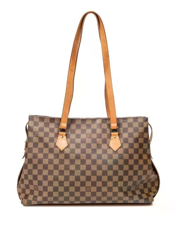 LOUIS VUITTON Columbine Damier-ebene Shoulder Bag - Brown