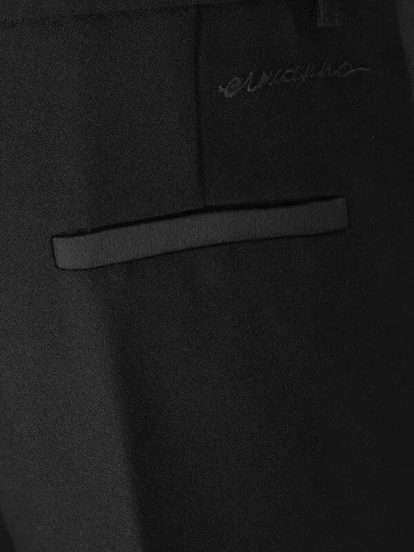 ERMANNO FIRENZE Drawstring Straight-leg Trousers