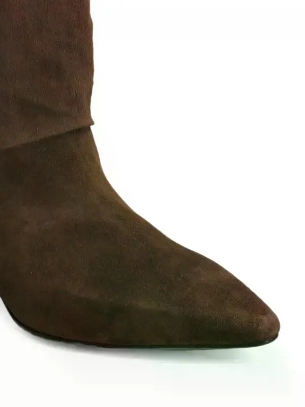 THE SELLER Pointed-toe Suede Boots