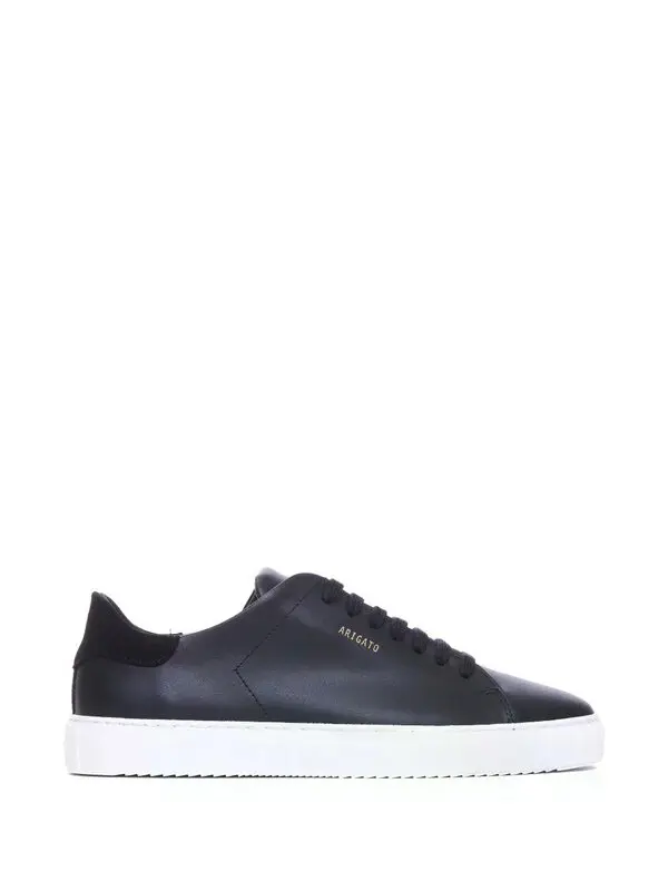 Axel Arigato Clean 90 Logo-stamp Suede-panel Sneakers