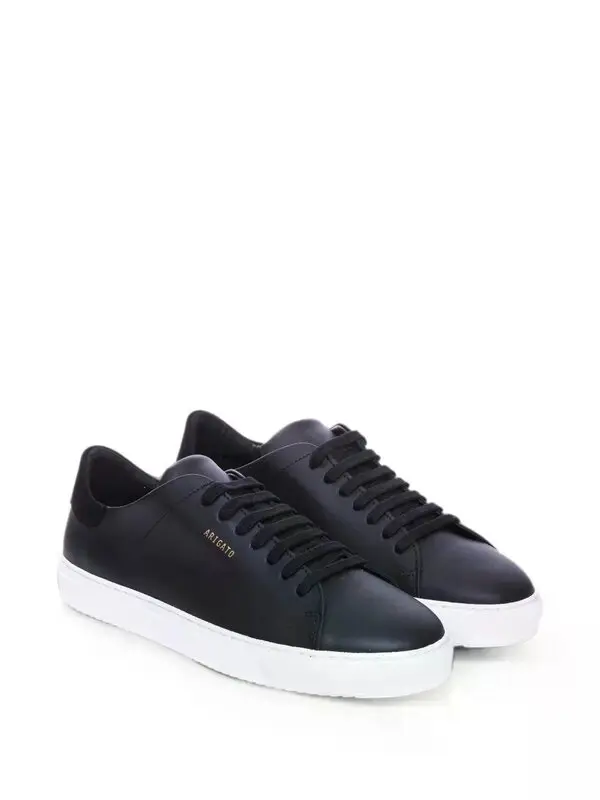 Axel Arigato Clean 90 Logo-stamp Suede-panel Sneakers