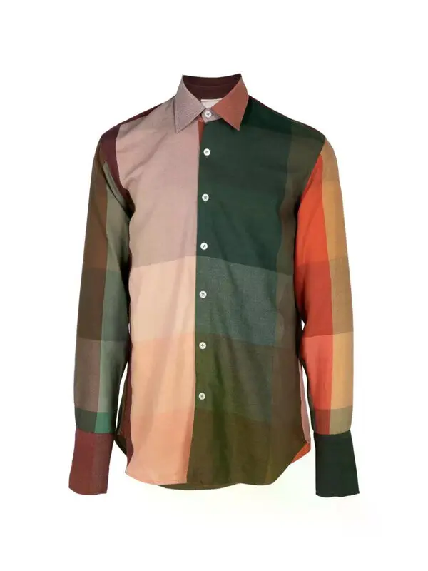 MARRAKSHI LIFE Plaid Long-sleeve Shirt