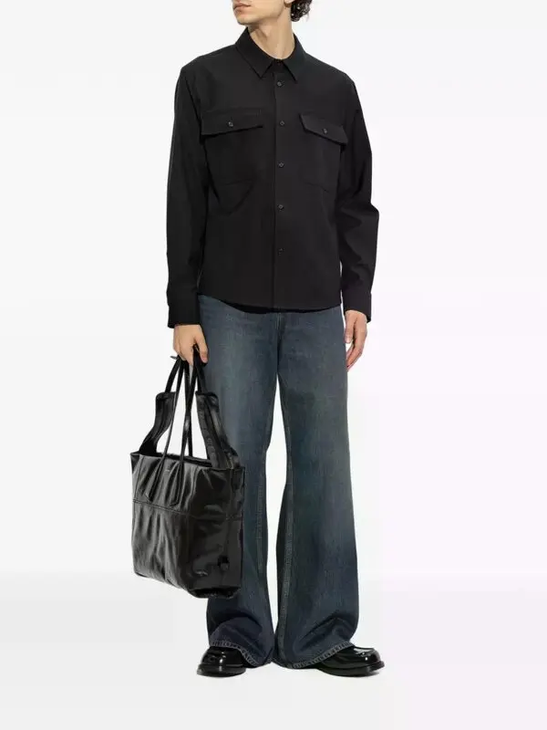 COURREGES Denim Hammer Baggy Pants