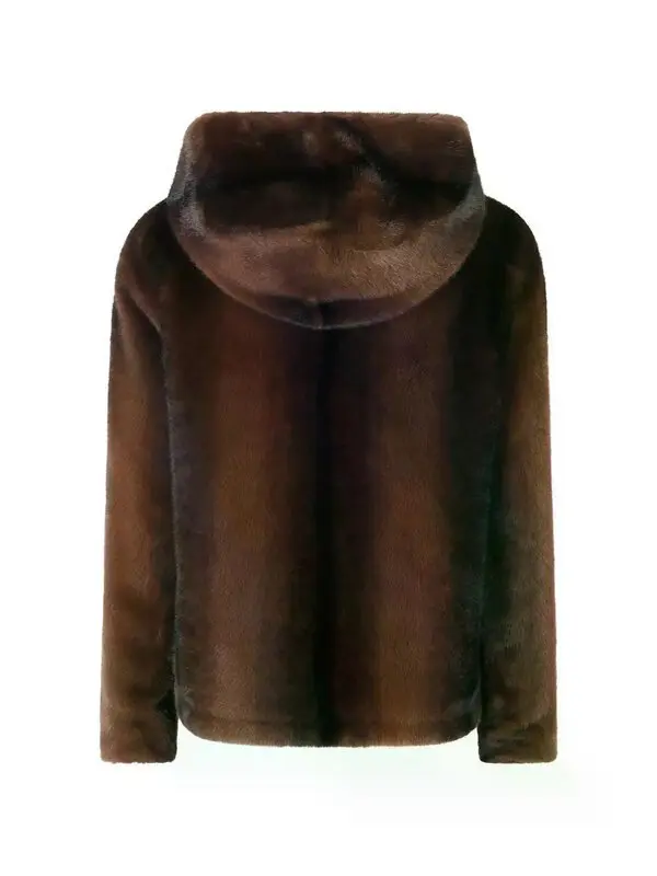 ERMANNO FIRENZE Faux-fur Hooded Jacket