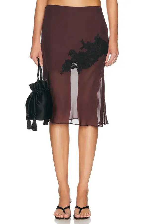 SIR. Noria Midi Skirt