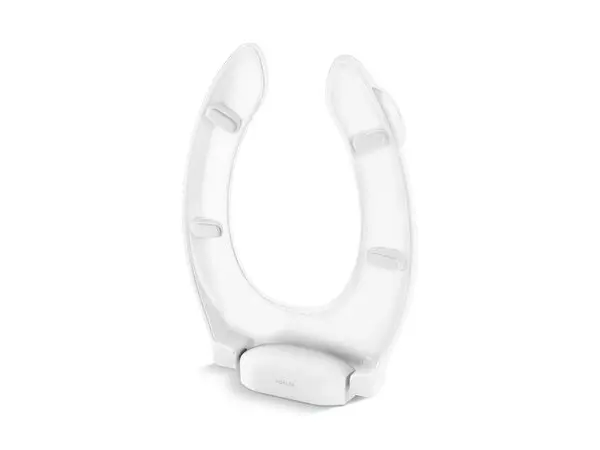 KOHLER Cleana Rebound Commercial Elongated Toilet Seat With Antimicrobial Agent - White