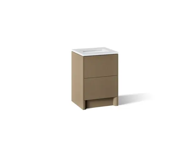 KOHLER Statement 24" Bathroom Vanity Set With Sink And Quartz Top