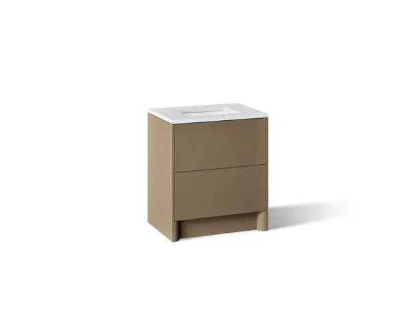 KOHLER Statement 30" Bathroom Vanity Set With Sink And Quartz Top - One-color