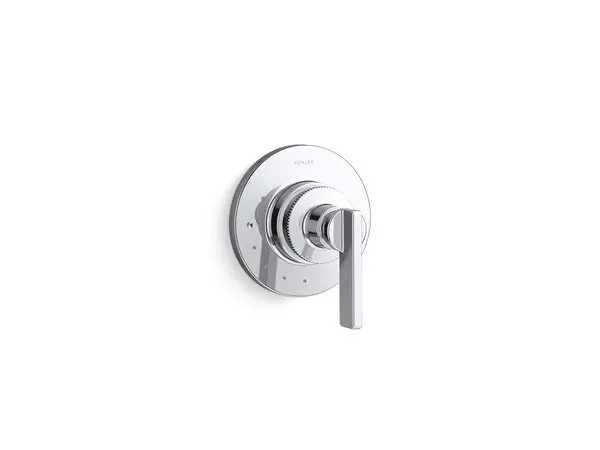 KOHLER Castia Studio Mcgee Mastershower Volume Control Valve Trim With Lever Handle - Polished Chrome