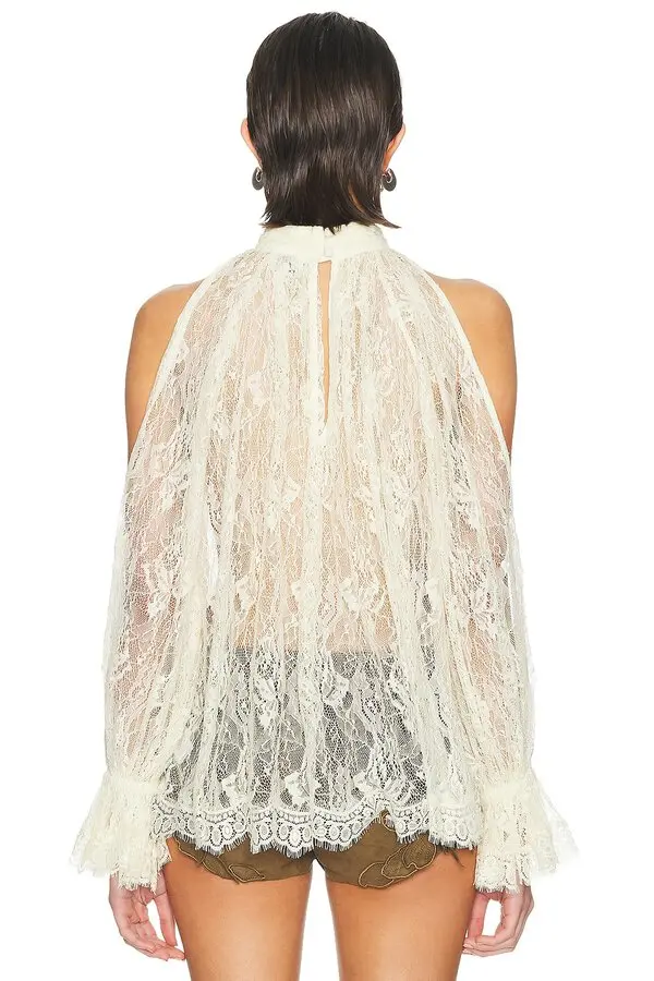 Hemant & Nandita Cold Shoulder Top