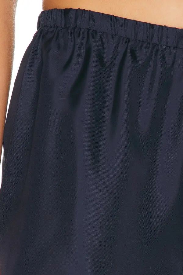 Comme Si Silk Drawstring Shorts - Midnight