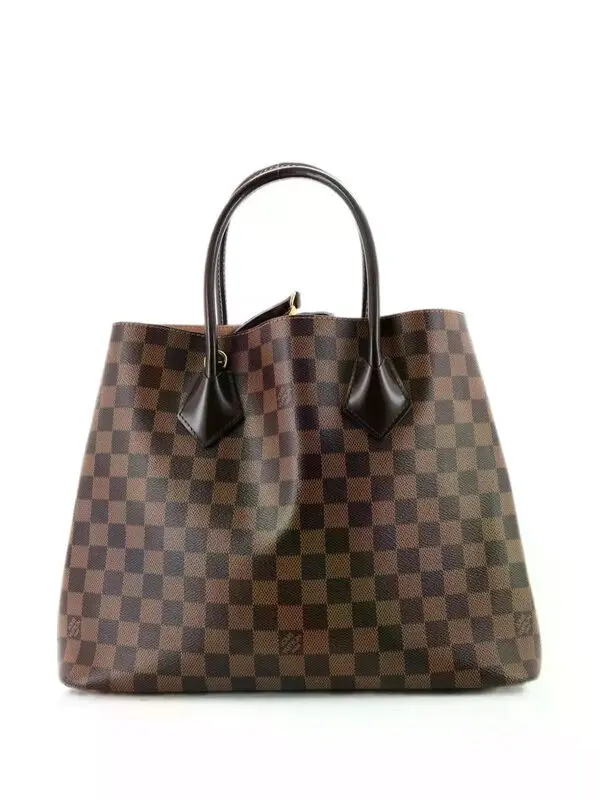 LOUIS VUITTON Kensington Handbag Damier Tote Bag - Brown
