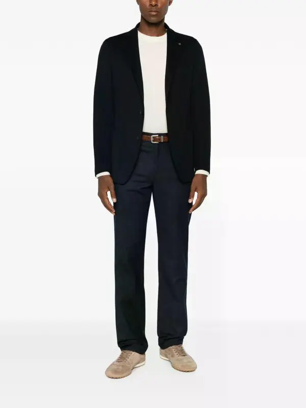 Agnona Straight-leg Jeans In Dark Wash Denim