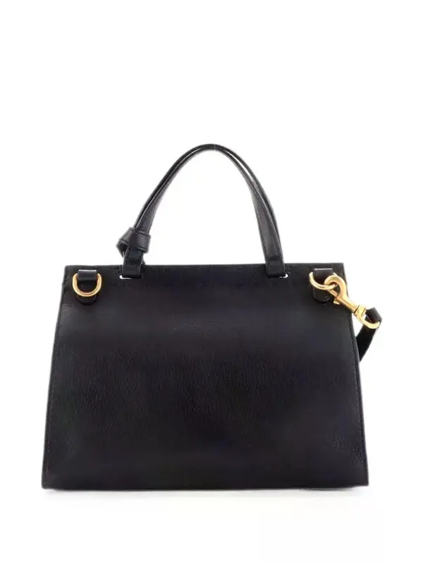 Gucci Gg Marmont Top Handle Bag Leather Mini Satchel