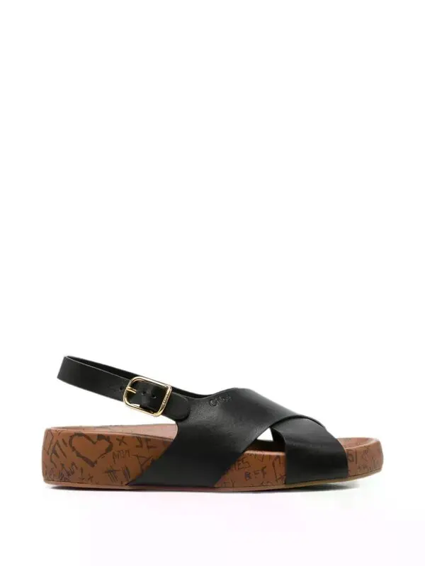 Chloé Crossover-strap Sandals