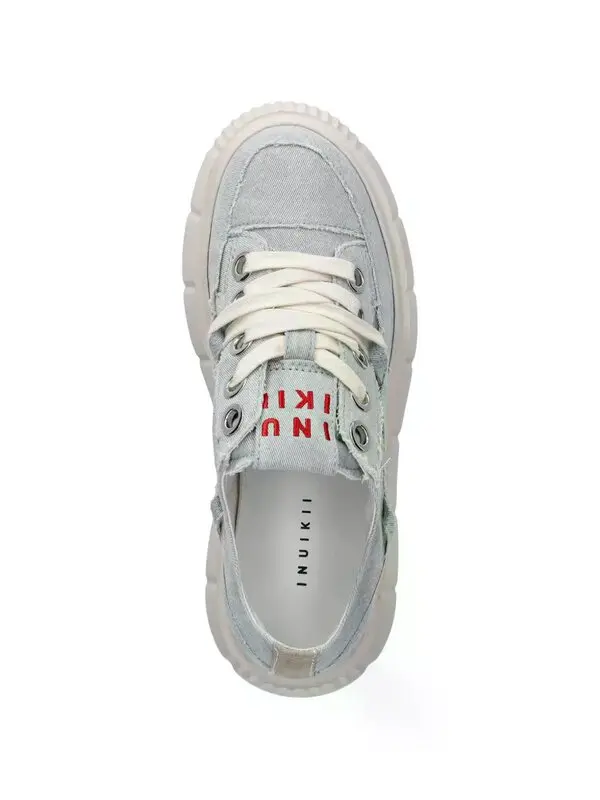Inuikii Frayed Chunky-sole Sneakers