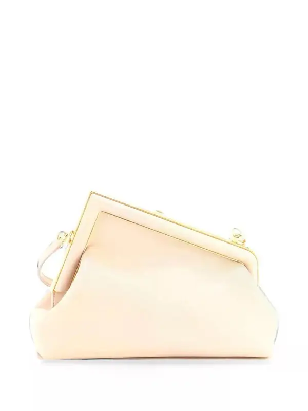 Fendi First Bag Leather Small Clutch Bag